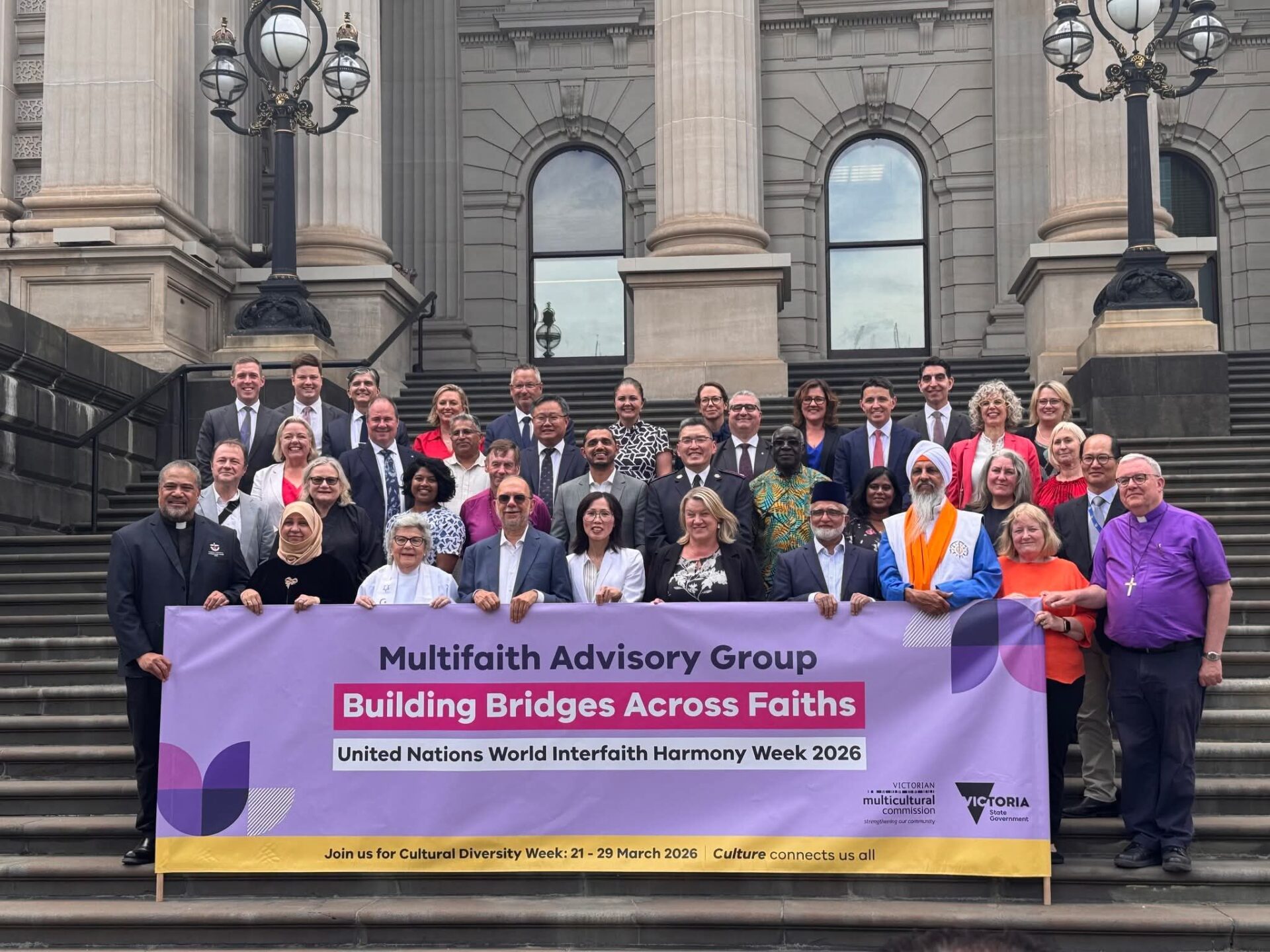 Victoria’s Faith Leaders Unite on Parliament Steps in Show of Harmony ...